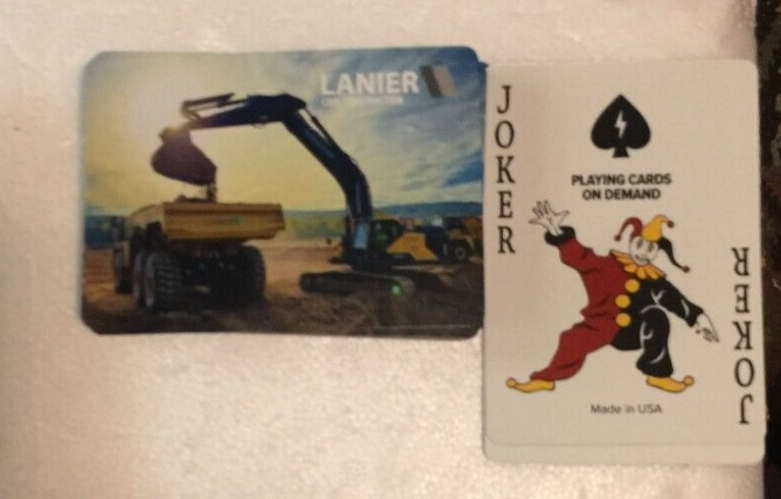 Lanier Construction Playing Cards Columbia Missouri | eBay
