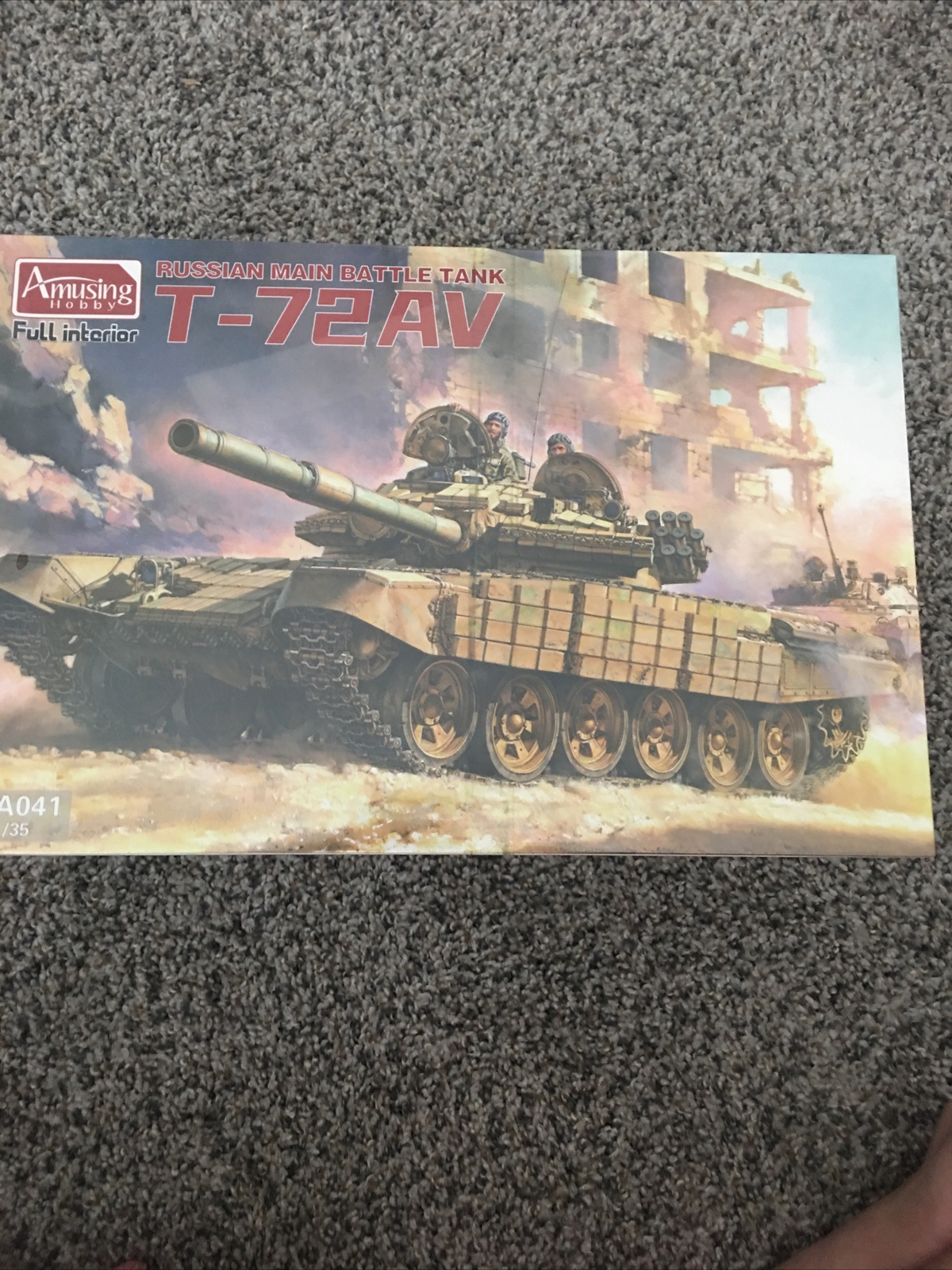 Amusing Hobby 1:35 T-72AV Model Kit - 35A041 6954248835419| eBay