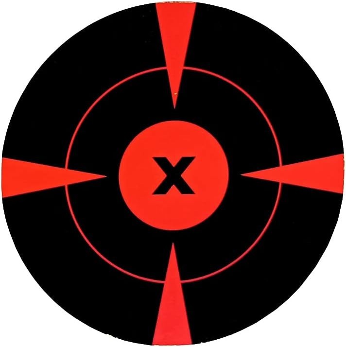 Splatter Targets, Adhesive Shooting Target Stickers, 4 Inch-200 Pack ...
