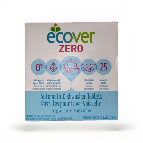 Ecover ZERO Automatic Dishwashing Tablets Fragrance Free, 25 Count, 17.6 Ounce | eBay