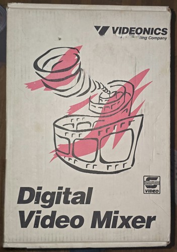 VIDEONICS MX-1 DIGITAL VIDEO MIXER W ORIGINAL MANUAL & BOX | eBay