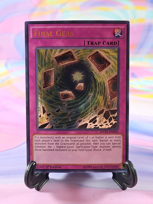 Yu-Gi-Oh TCG Card | Final Geas MVP1-EN029 First Edition | eBay