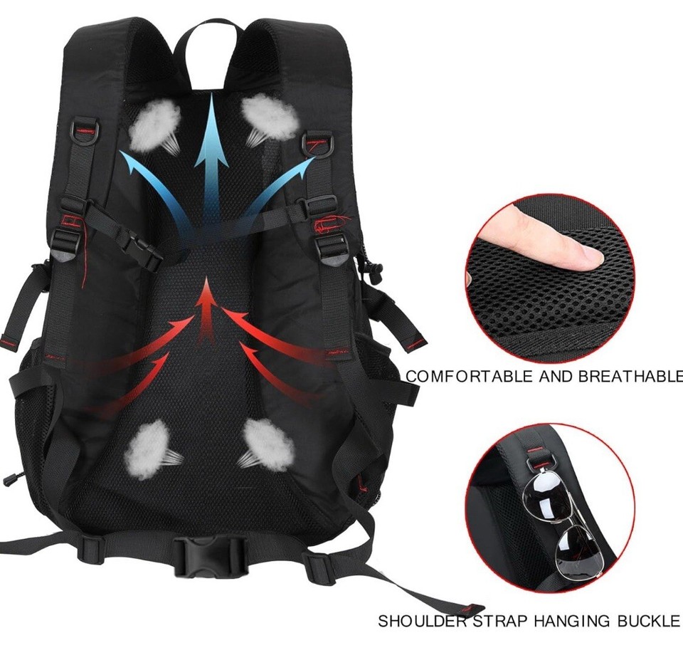 CsaxeKecna Traveling Backpack 40L Light Outdoor Hiking New | eBay