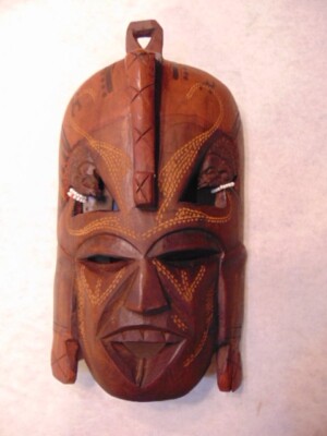 Tambo Kenya Tribal Hand Carved Mask | eBay