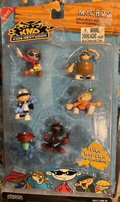 KND Codename Kids Next Door M.i.c.r.o.s. MICROS Figure Set Series 3 ...