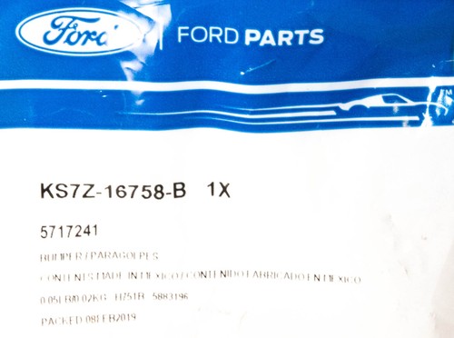 NEW OEM 2018-2020 Ford Fusion Hood Rubber Bumper Bracket RH Passenger ...