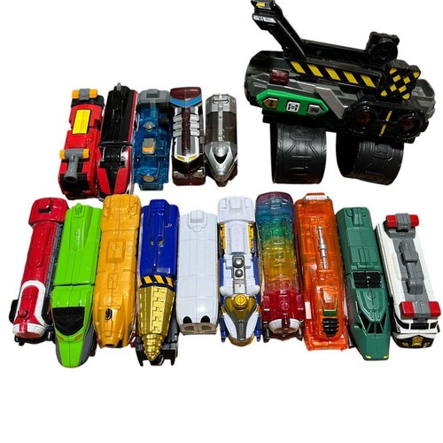 Power Rangers ToQger ToQ Changer Ressha Set Train Megazord Tested JAPAN ...