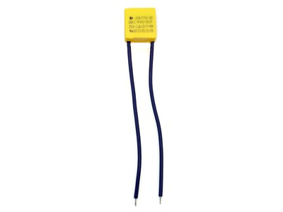 1x Carli MPX Kondensator 680nF X2 275V~ VAC, Kabel 95mm (0,68µF,uF,684 ...