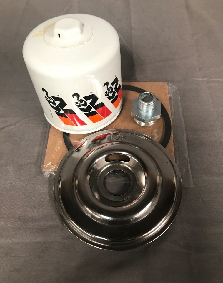 1954-64 Ford 239 256 272 292 312 Y-Block Oil Filter Conversion KIT | eBay