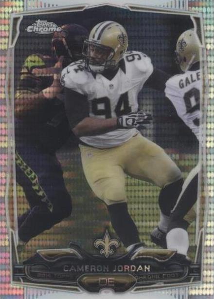 2014 Topps Chrome Mini - Cameron Jordan #41 Pulsar Refractor /102 for ...