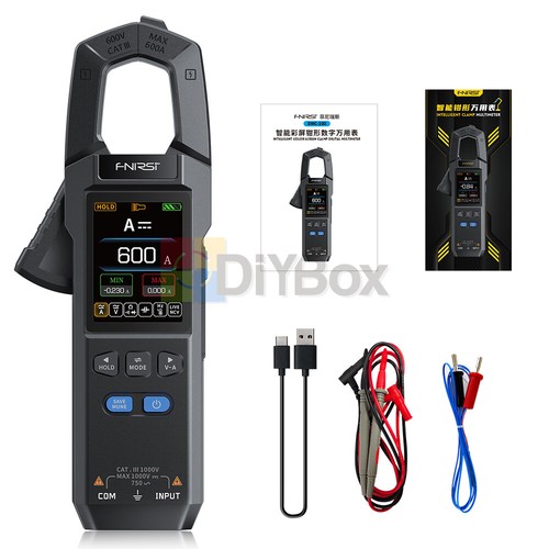 FNIRSI DMC-100 Smart Clamp Meter Ammeter Multimeter HighPrecision AC DC ...