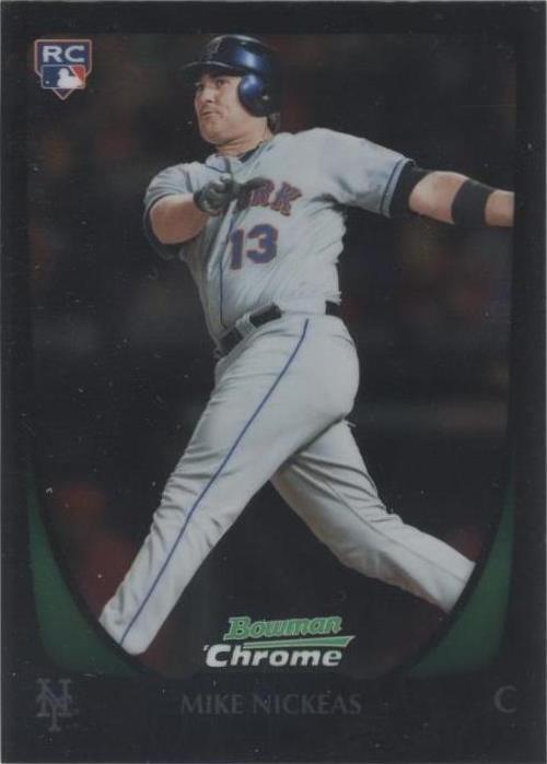2011 Bowman Draft Picks & Prospects - Chrome Mike Nickeas #95 for sale ...