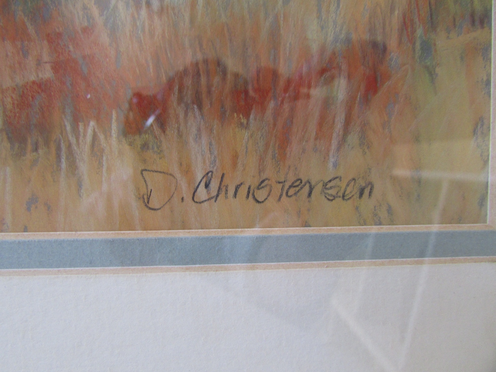 Deborah Christensen Original Pastel "New Mexico Landscape" | eBay