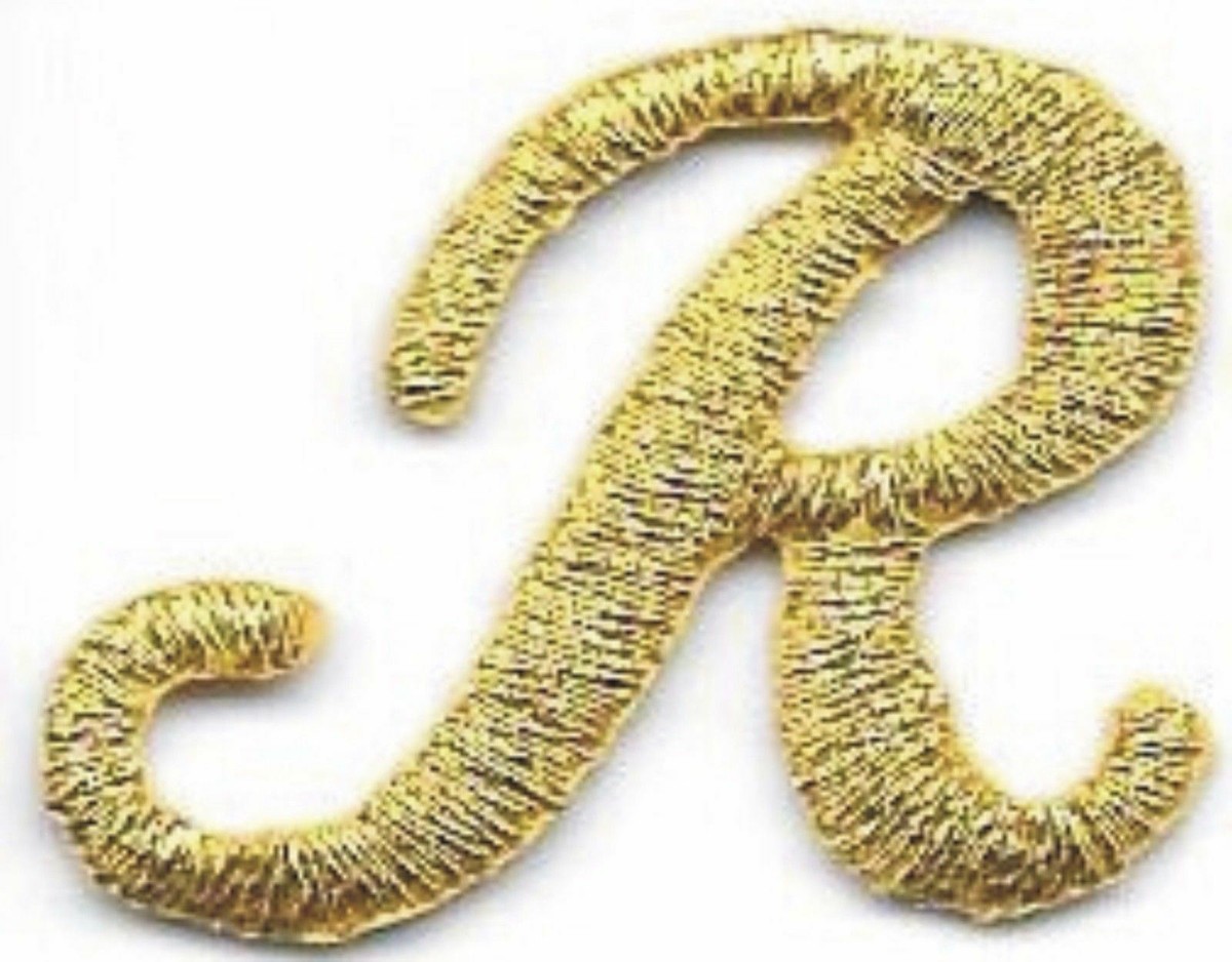 Letter R Gold