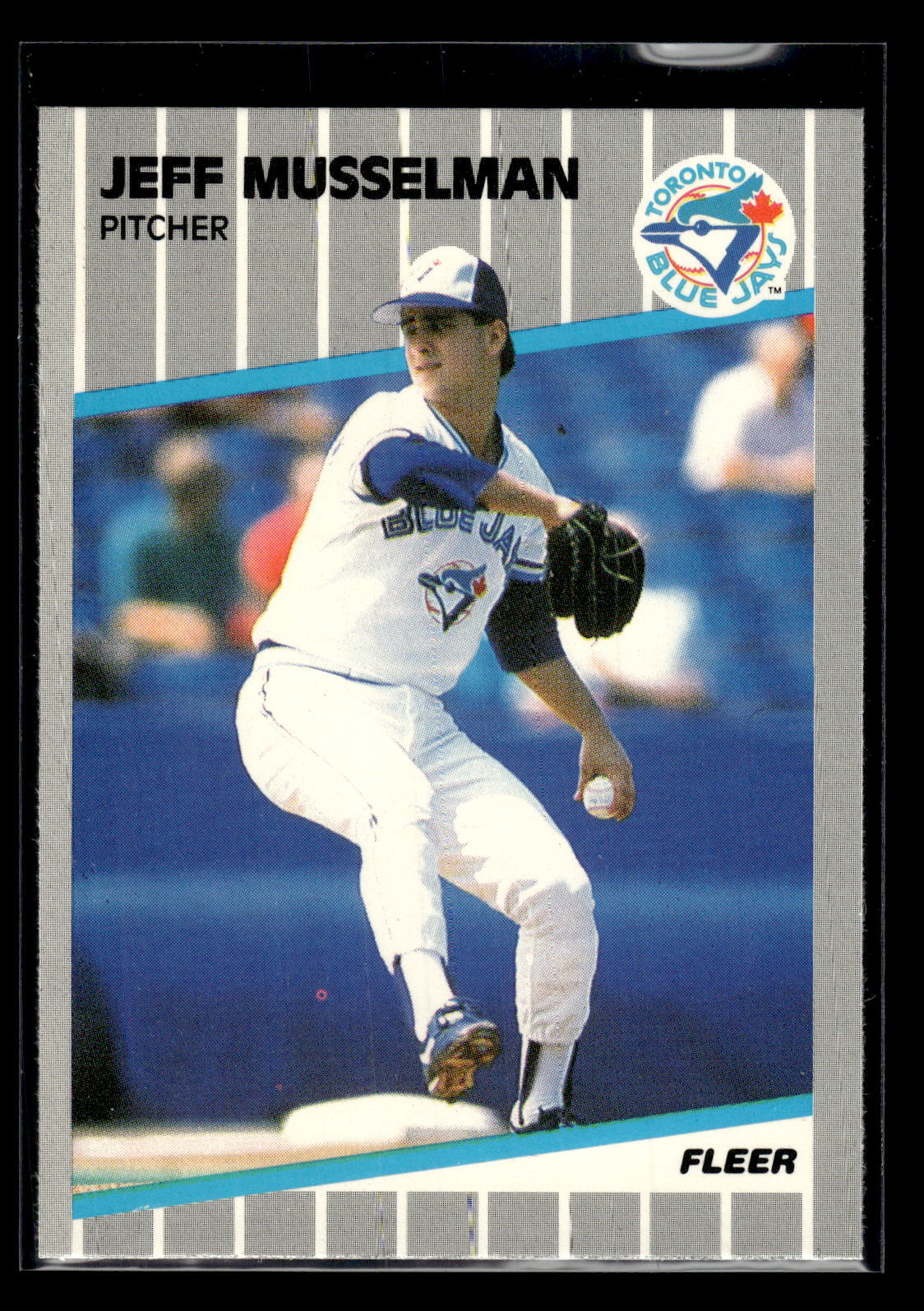 1989 Fleer Baseball #243 Jeff Musselman Toronto Blue Jays Pack Fresh ...
