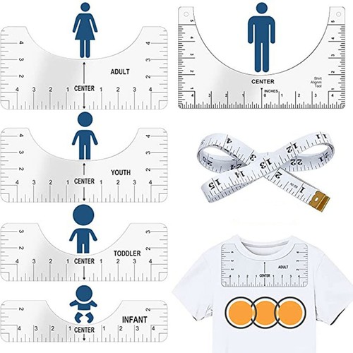 Vinyl Alignment Tool With Soft Tape Measure,Sewing Supplies Accessories ...
