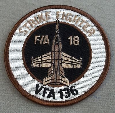 US Navy VFA-136 Strike Fighter Squadron 136 " Knighthawks " Patch | eBay