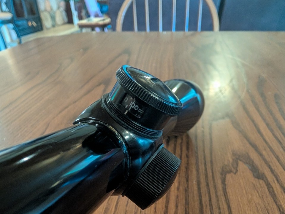 Excellent Gloss Bushnell Trophy 3-9x40 BDC turret scope, Made in Japan ...