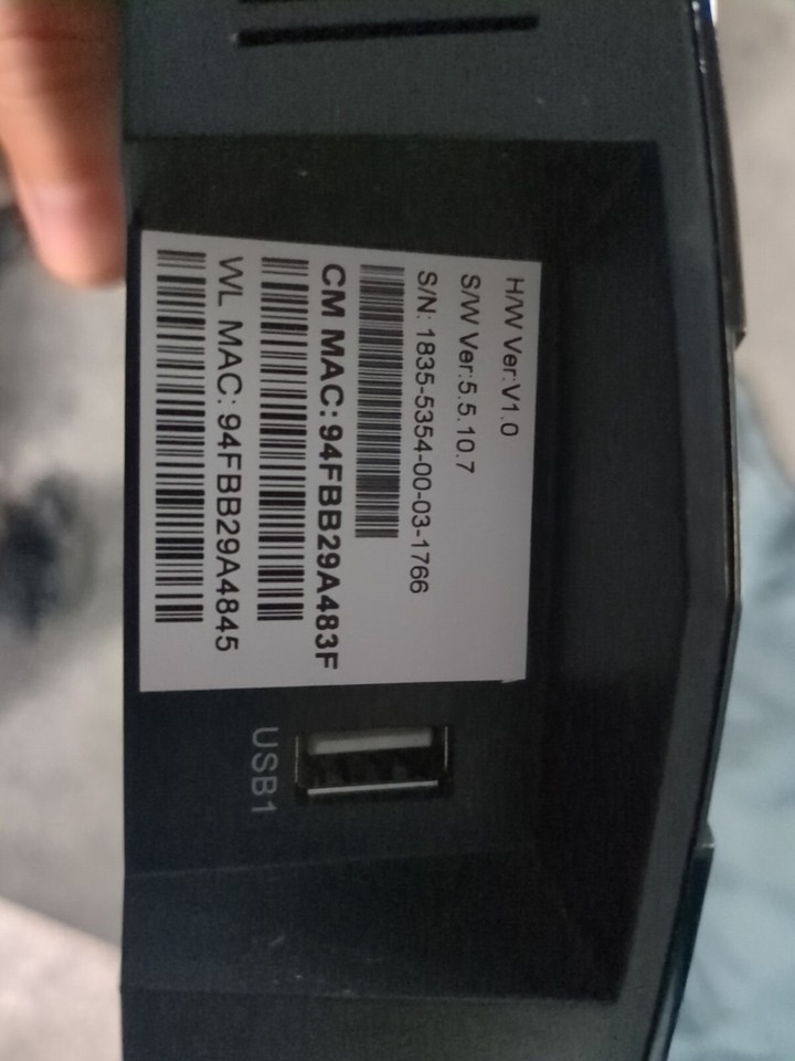 Zoom Telephonics 5354 DOCSIS 3.0 Wireless-N Cable Modem/Router | eBay