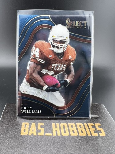 2022 Panini Select Draft Picks - Field Level Blue #185 Ricky Williams ...