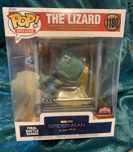 Funko POP Deluxe THE LIZARD #1180 Spider-Man No Way Home Target Con NIB ...