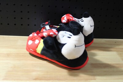 Minnie Mouse Toddler Girls Slippers-Size 11-12-NWT | eBay