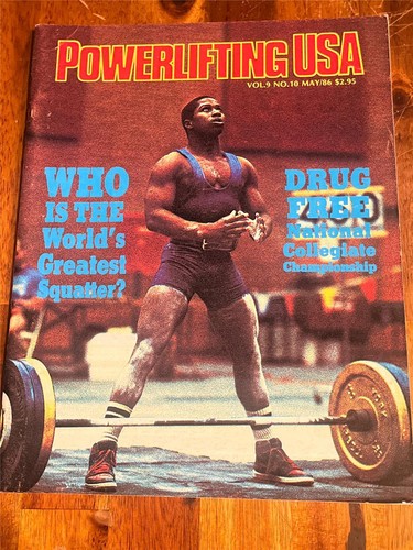 POWERLIFTING USA muscle strongman bodybuilding magazine DARYL GLENN 5 ...