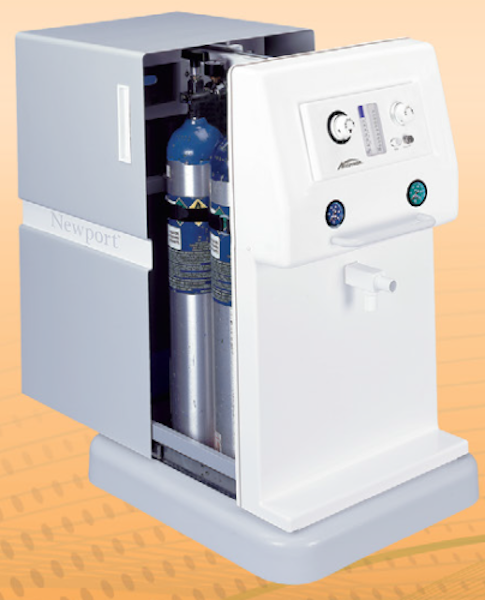 Accutron Portable 4 Tank Dental Nitrous Cabinet - Ultra Newport PC ...