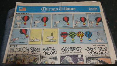 Dec 27 1987 Sunday Chicago Tribune Comic Section Spiderman,Peanuts ...