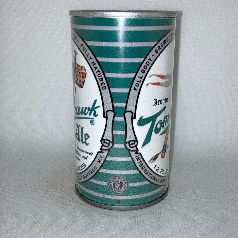 Iroquois Tomahawk Ale REPLICA / NOVELTY beer can, paper label | eBay