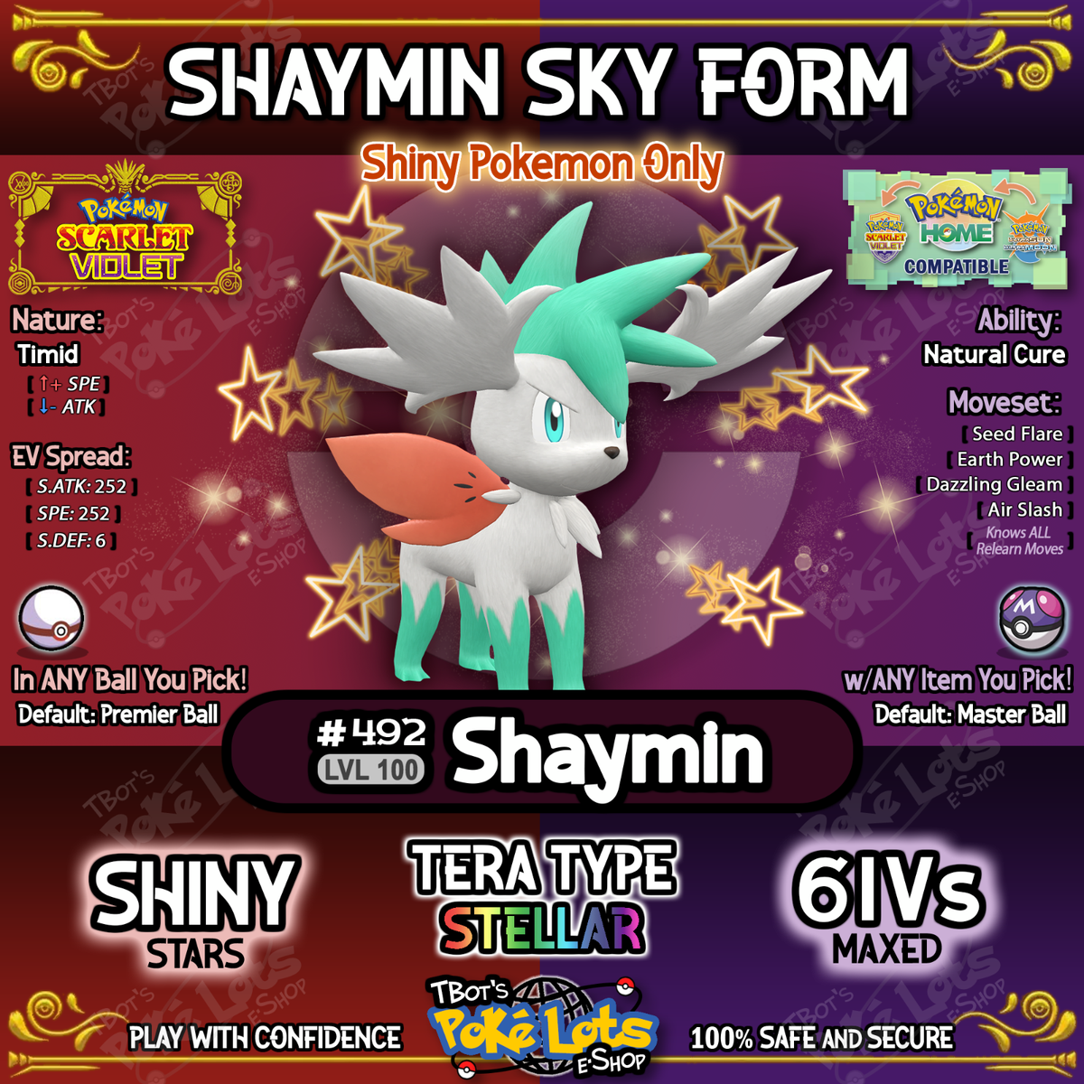 Shiny Shaymin Land Form