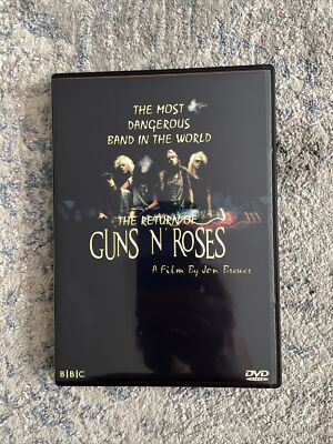 The Return Of Guns N’ Roses DVD The Most Dangerous Band In The World ...