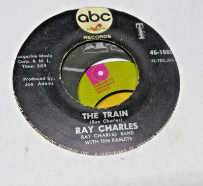 MOD /NORTHERN SOUL/ RAY CHARLES ./ THE TRAIN / ABC RECORDS 10808 45 RPM ...
