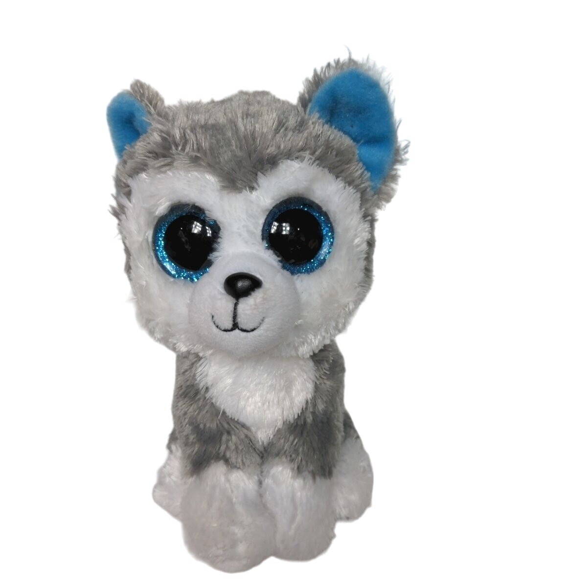 Ty Beanie Boos Slush Husky Puppy Dog Gray White Plush Stuffed Animal ...