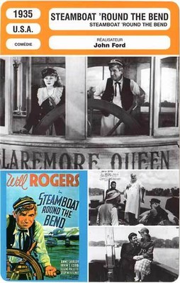 FICHE CINEMA : STEAMBOAT 'ROUND THE BEND - Rogers,Shirley,Cobb,Ford ...