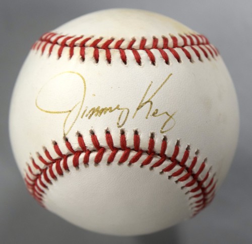 Jimmy Key Signed Official American League Baseball Autograph New York ...