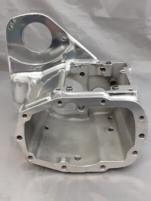 NEW ULTIMA 201-59 POLISHED 6-SPEED LEFT SIDE DRIVE TRANS. CASE HARLEY ...