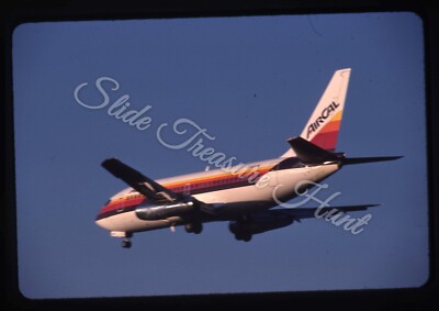 Boeing 737 Aircraft AirCal 35mm Slide 1980s | eBay