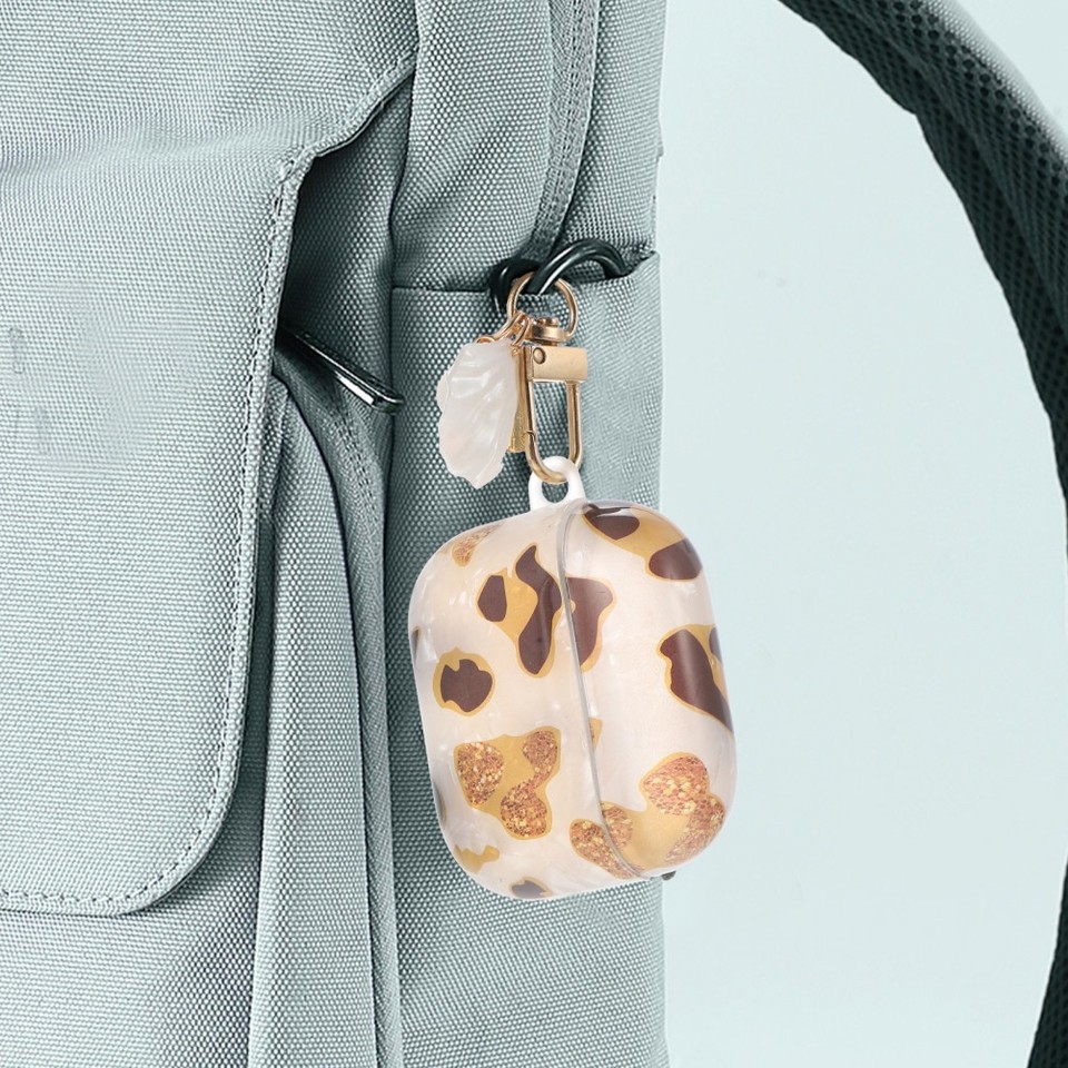 Headphone Protective Cover Earbud Case with Clip Portable Earphone ...