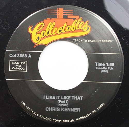 Soul Nm! 45 Chris Kenner/Dee Clark - I Like It Like That / You'Re ...