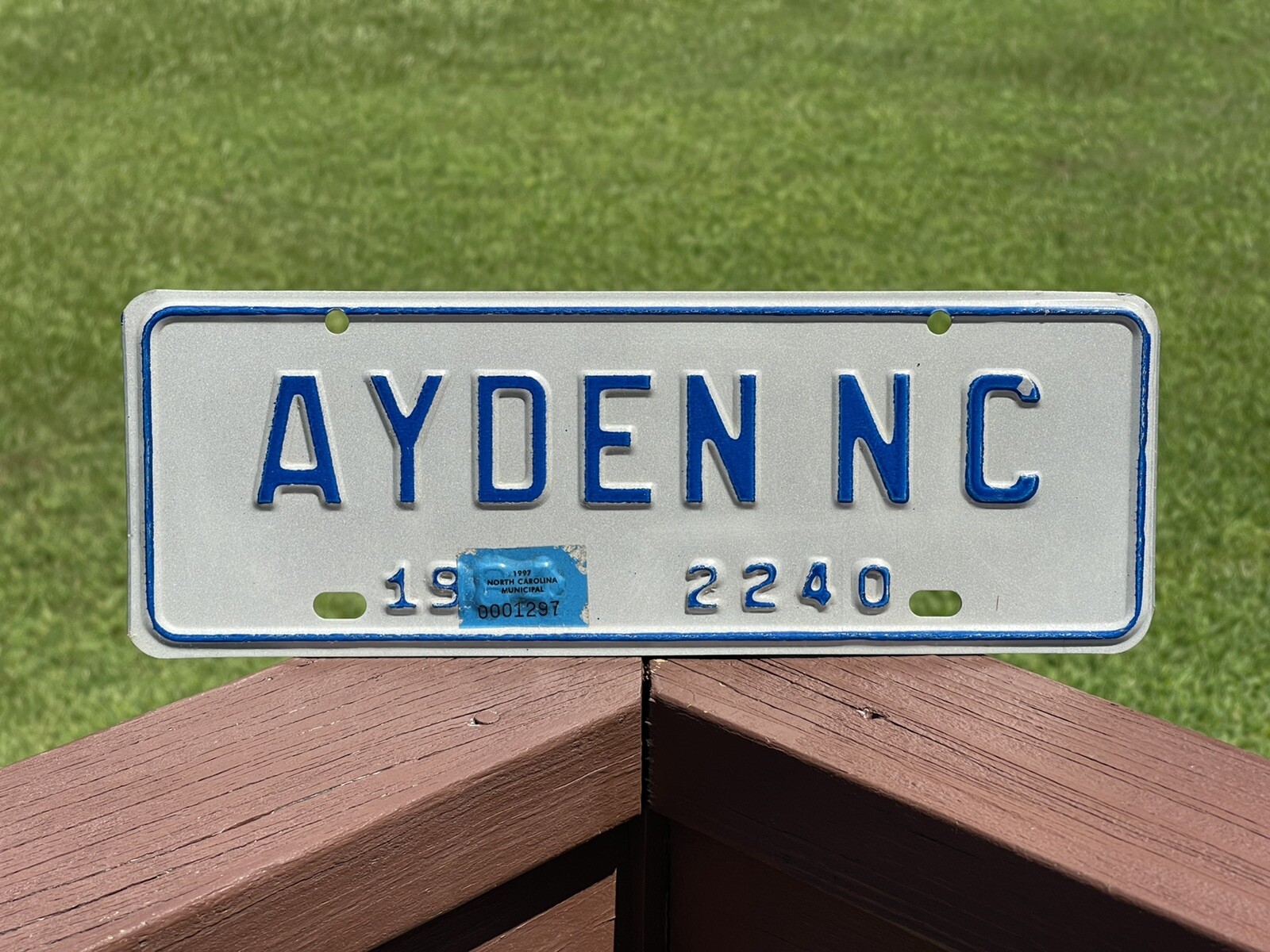 Ayden North Carolina License Plate 1984 #2240 NC City Plate | eBay