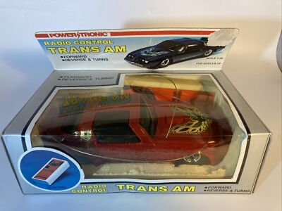 radio control trans am PowerTRONIC Sealed toy Trans Am 1982 | eBay