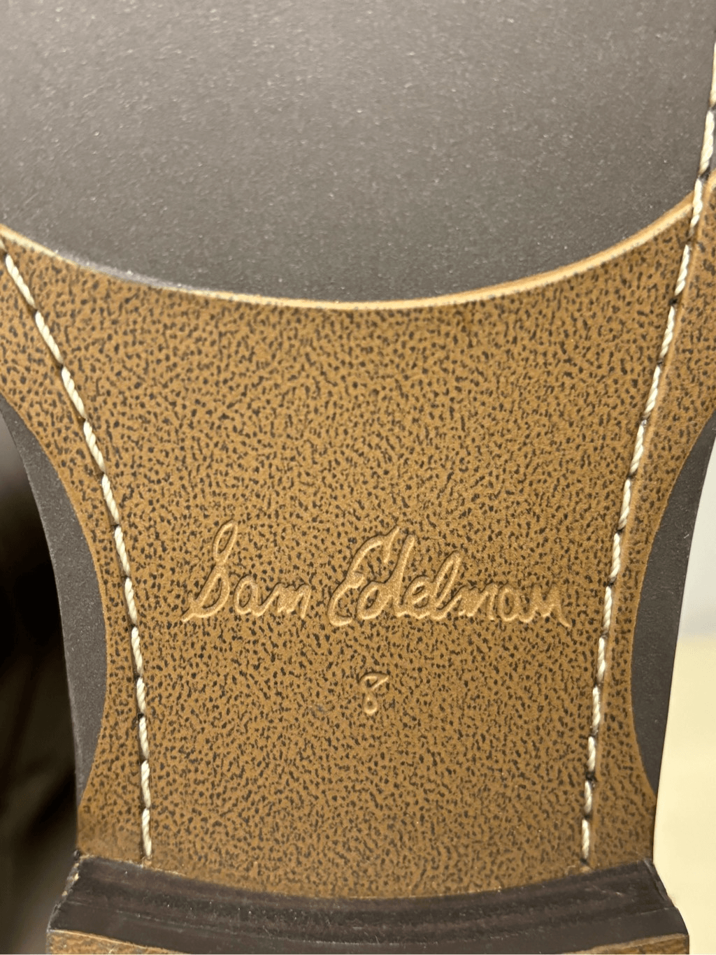 Sam Edelman Mikala Terazzo Leather Back Zip Knee High Riding Boots ...