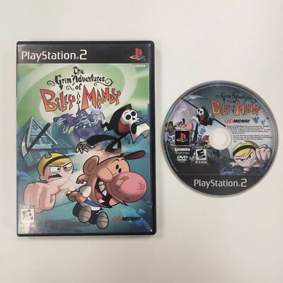 The Grim Adventures of Billy & Mandy PlayStation 2 PS2 | eBay