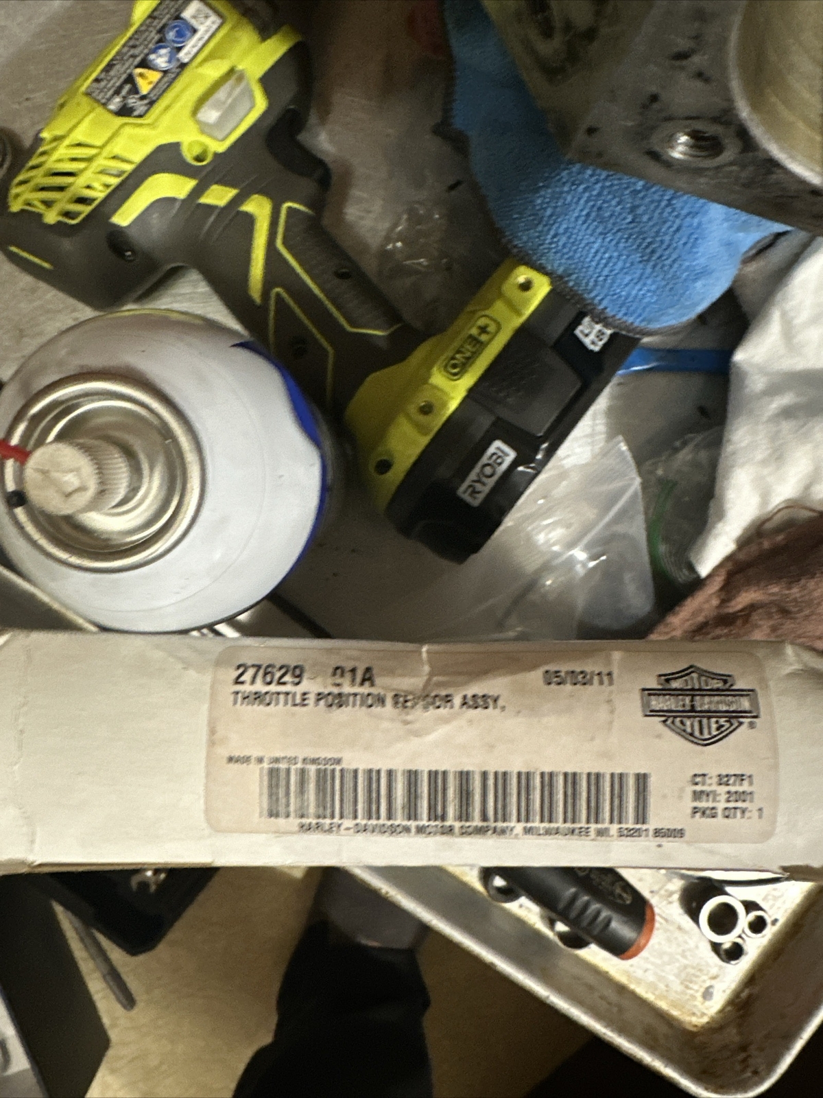 Harley-Davidson Xl883 Sportster Xl1200 OEM TPS Throttle Position Sensor ...