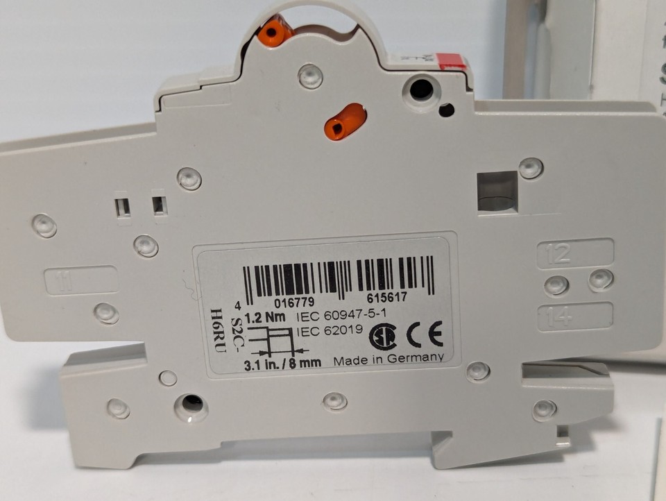 ABB S2C-H6RU Auxiliary Contact NO/NC/ F/S20X-K CB 161K438H01 | eBay