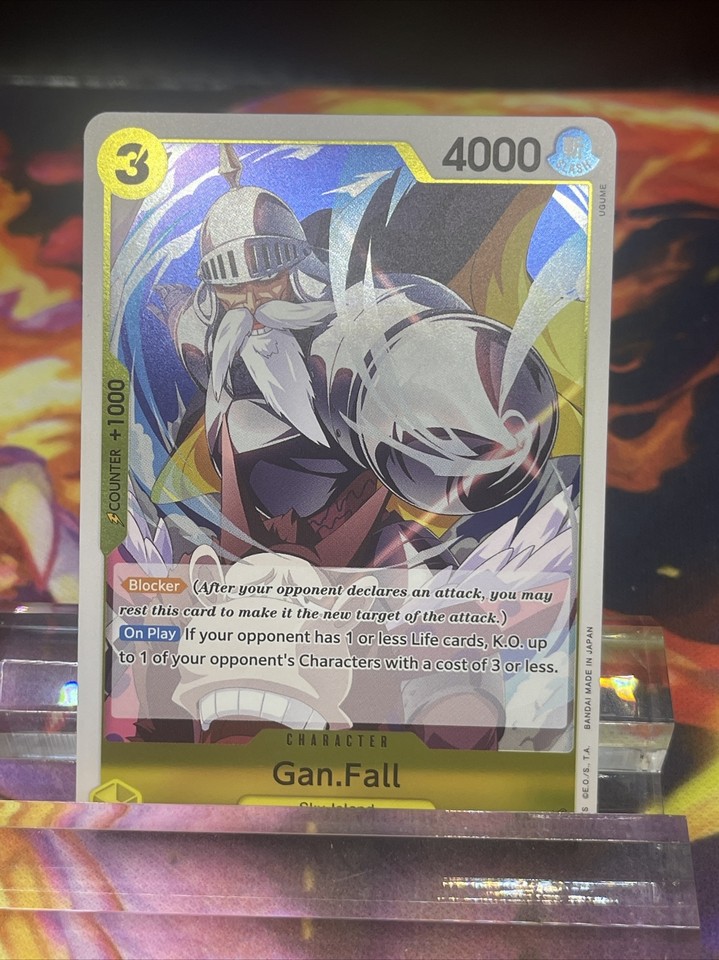 One Piece Card Game TCG Memorial Collection Gan Fall EB01-054 Holo Rare ...