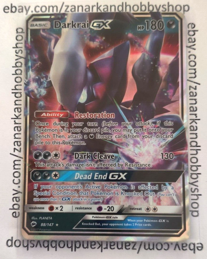 Darkrai GX 88 For Sale - MAVIN