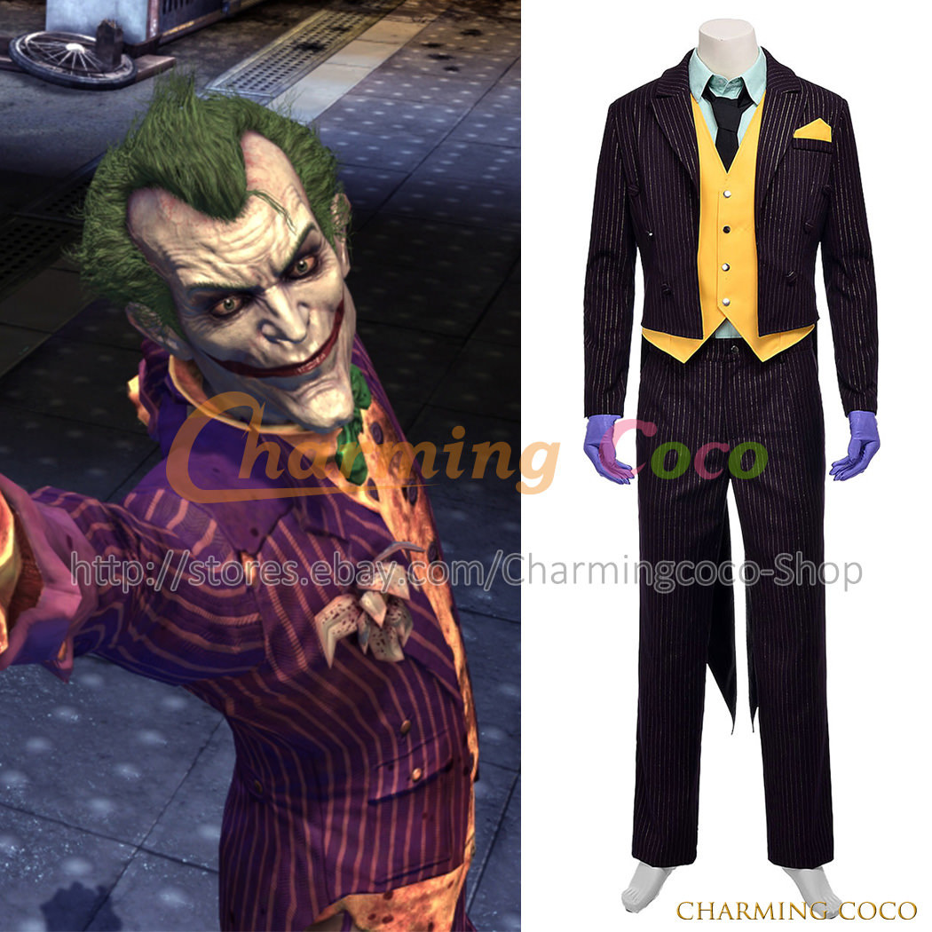 Joker Costume Arkham Asylum