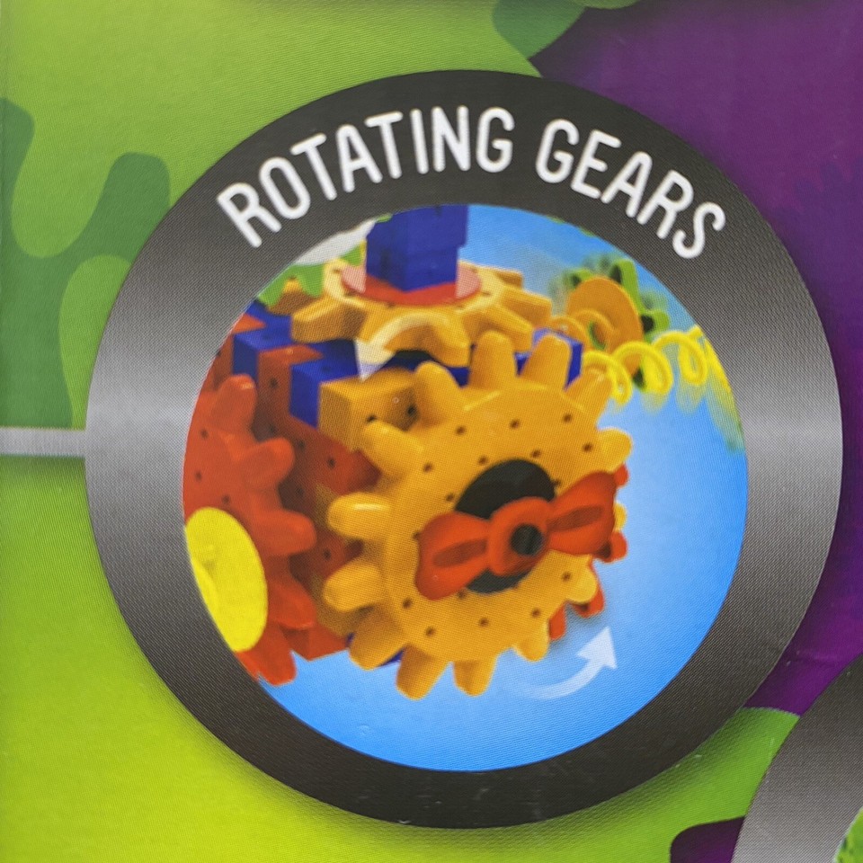 Techno Gears Bionic Bug Construction Set Moves 80 Pcs Age 6+ Learning ...